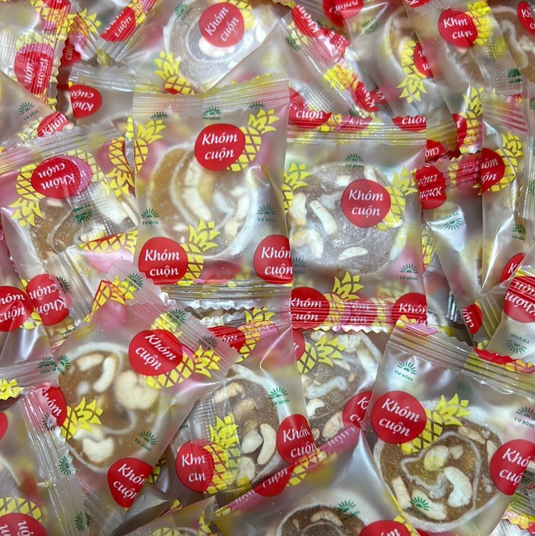 Khóm Cuộn - Pineapple Candy Coin – Duc Thanh Kho Bo